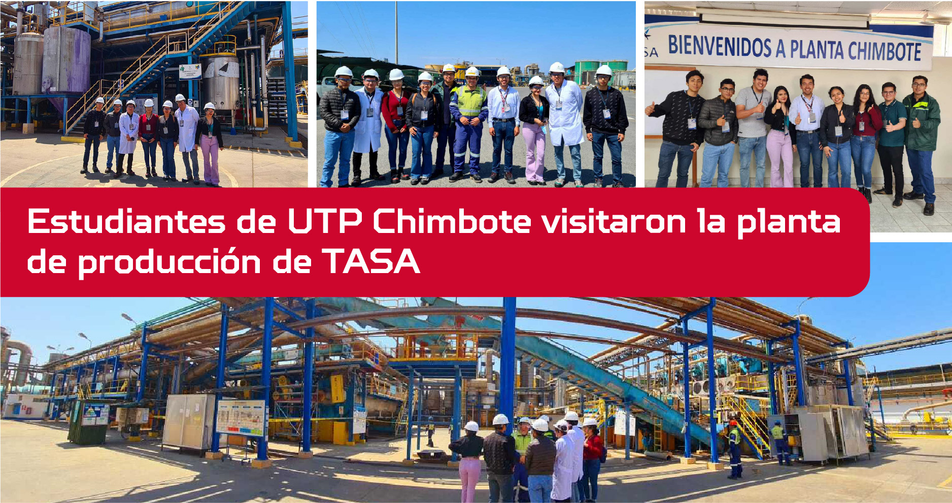 Estudiantes de UTP Chimbote visitaron planta de producción de TASA ...